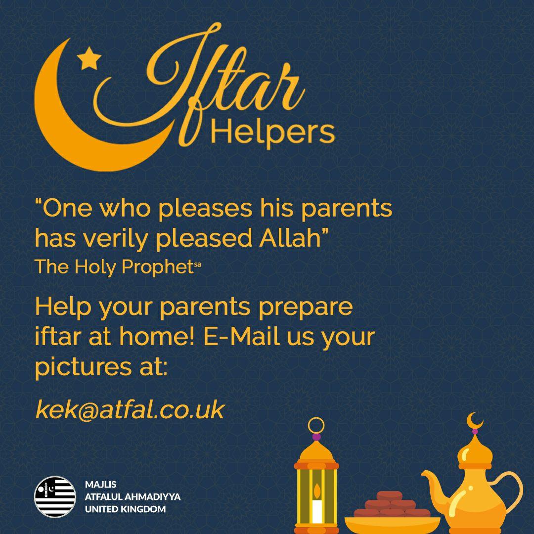 Iftar Helpers – Atfal UK